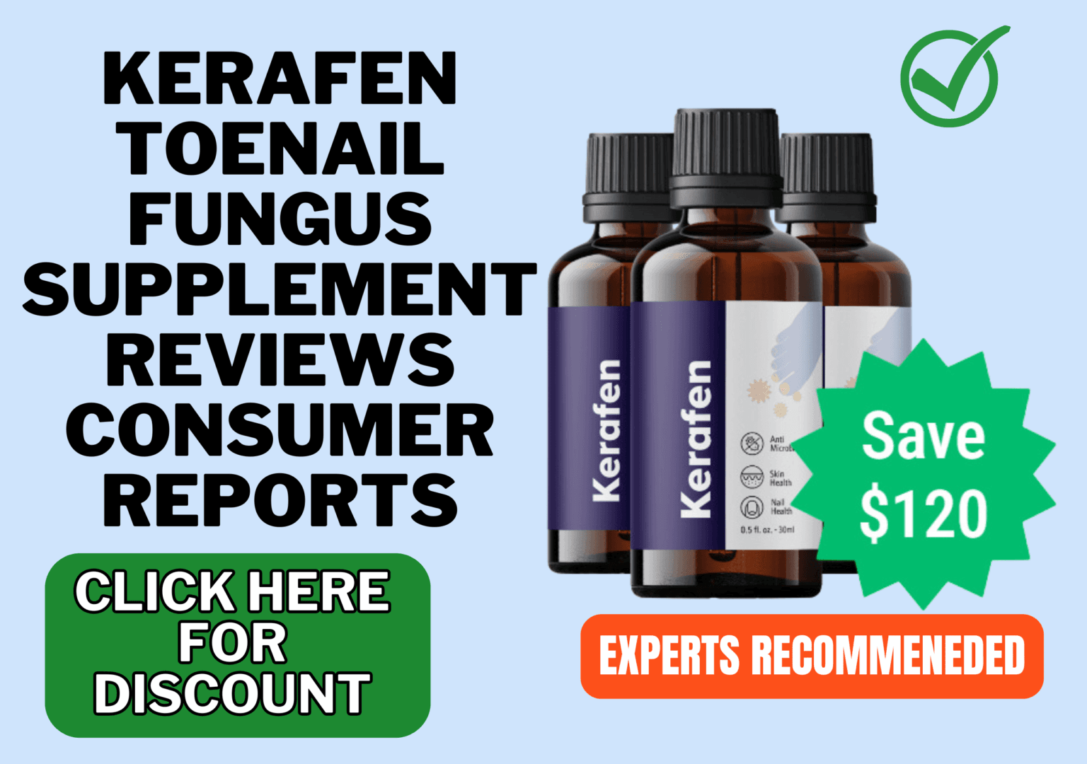 Kerafen Reviews: Can Supplement Cure Toenail Fungus? - Customer Reviews ...