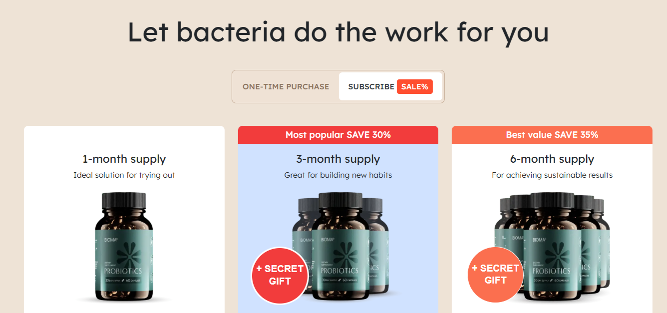 Bioma Reviews (Complaints) Probiotics for Women Benefits, Side Effects