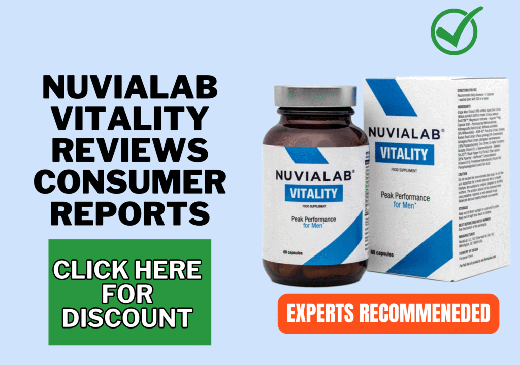 NuviaLab Vitality Reviews (2026) Enhancement Supplement Work?