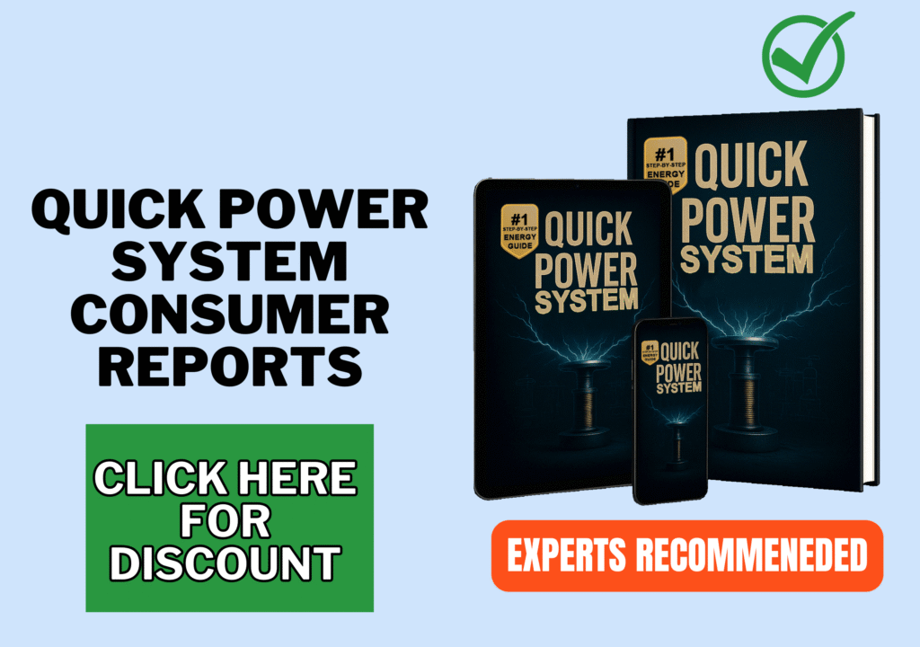 Quick Power System Reviews (Complaints): Is Program Pdf Scam?